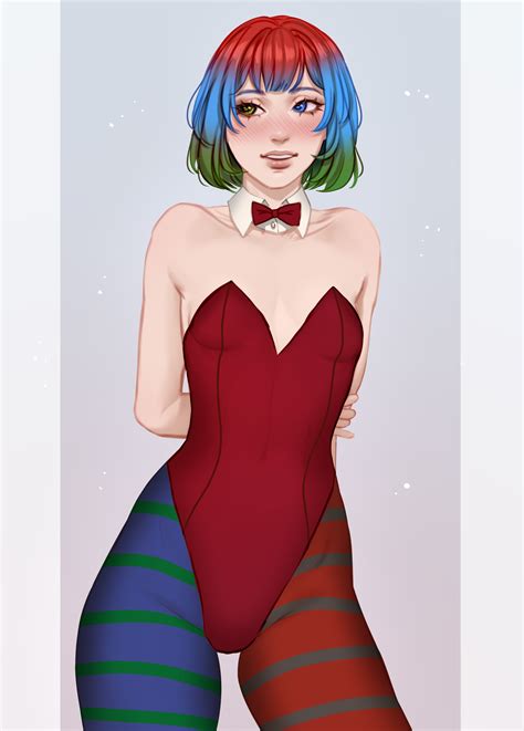 Rule 34 Arms Behind Back Blue Eye Blush Bnvt Bowtie Bruneian Bruneian