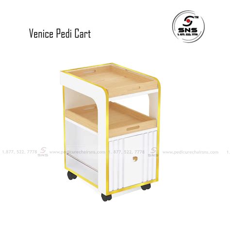 Venice Pedi Cart Salon Furniture