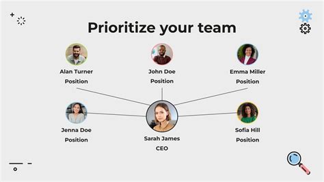Team Hierarchy Presentation Template Presentation