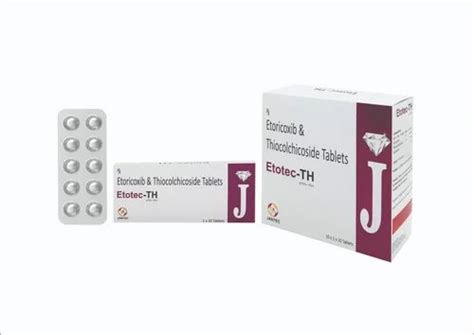 Etotec Th Tablet At ₹ 2700 00 Box Aceclofenac Thiocolchicoside