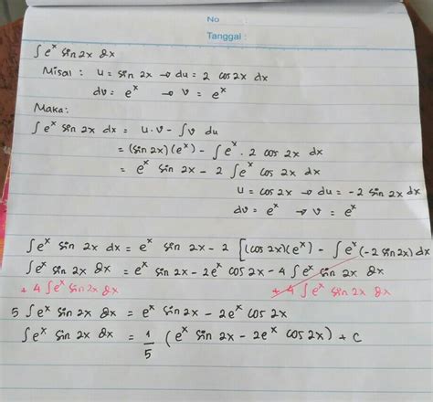 Integral Parsial Gimana