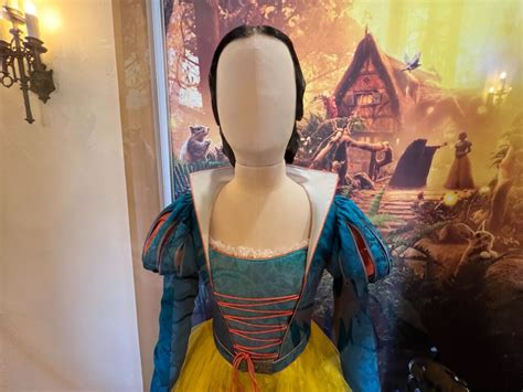 Live Action Snow White Costumes Are Now On Display At Disneyland