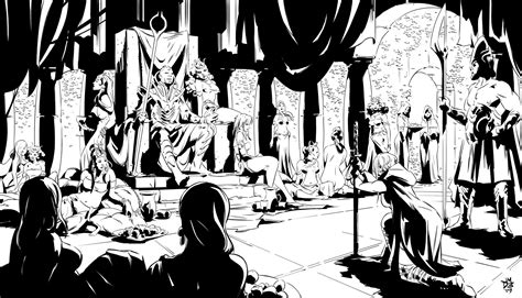 Artstation Comic Panel In Progress