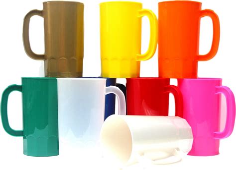 Talisman Plastic Beer Mugs Large 32 Ounce 8 Pack