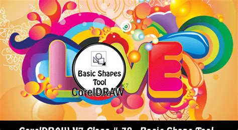 how to use basic shapes tool in coreldraw x7