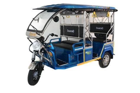 Diamond Shakti Ss Passenger E Rickshaw At ₹ 136025 Battery Operated