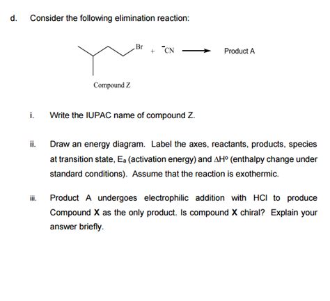 Solved A Draw The Skeletal Structure For The Following