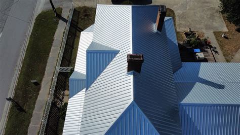 Master Rib Galvalume Crosby Roofing And Seamless Gutters