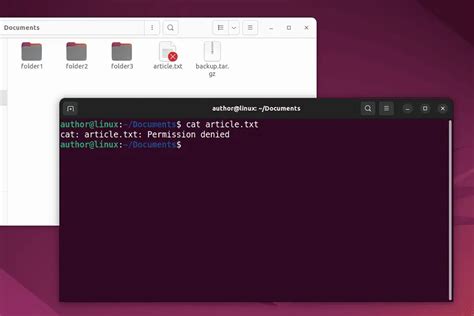 Linux Permission Denied Simple Fixes
