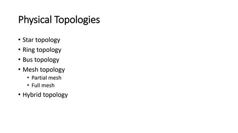 Solution Network Classification By Topology Studypool