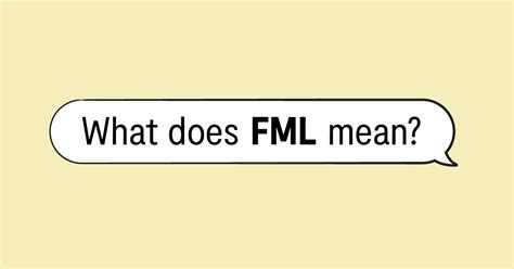 Was Bedeutet „fml Und Wie Wird Es Verwendet Wamwhm