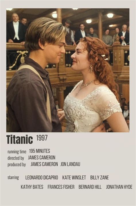 Titanic 1997 Movie Posters Film Posters Minimalist Film Posters Vintage