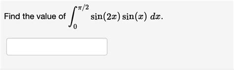 solved ∫0π 2sin 2x sin x dx