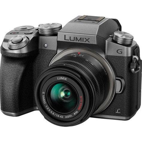 Panasonic Lumix G7 Kit 14 42mm Silver Mirrorless Camera