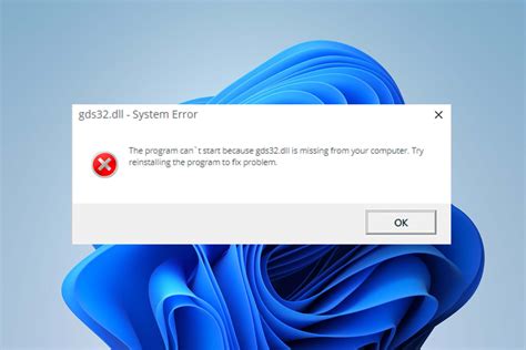 Gds Dll Failed To Load Or Missing Ways To Fix It