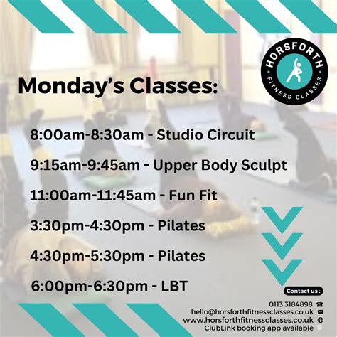 Horsforth Fitness Classes Leeds