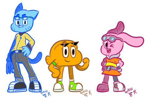 Gumball Riders By Waniramirez On Deviantart