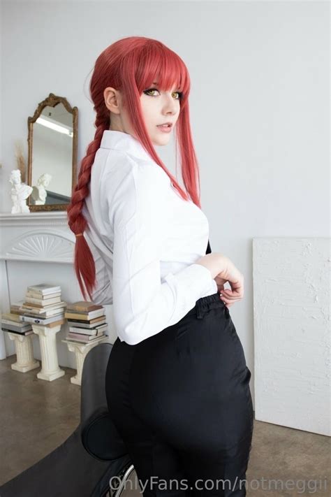 Anime Ero Cosplay Аниме эро косплей Makima Chainsaw Man Макима