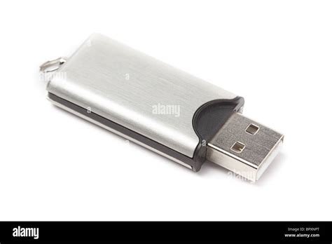USB Flash Drive Isolated Stock Photo Alamy