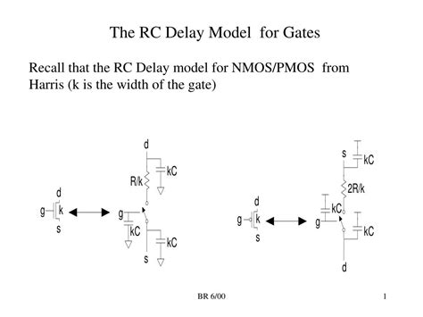 PPT The RC Delay Model For Gates PowerPoint Presentation Free Download ID 496146
