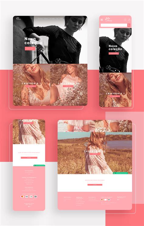 Ux Ui E Commerce Lasso Lingerie On Behance