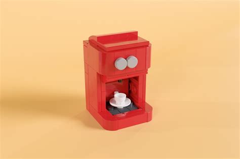 Lego Moc Coffee Machine By Joffre Bricks Rebrickable Build With Lego