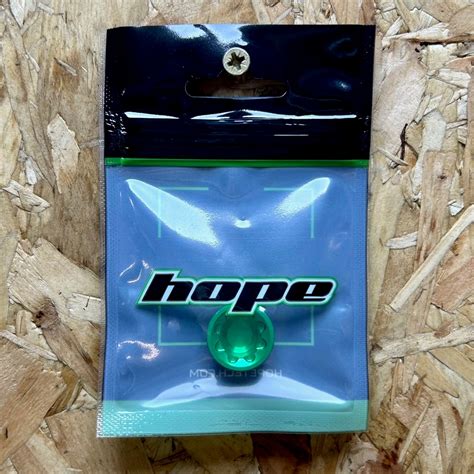 Hope V4 Small E4 Bore Cap Green Ride Repair Cycles