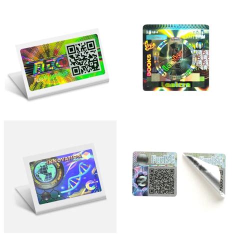 Custom Printing Tamper Proof Qr Code Tags Anti Counterfeit Unique Number Security Authenticity