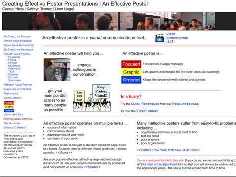 Poster And Oral Presentation PG Corner