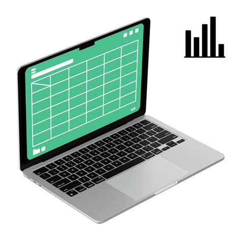 spreadsheet data tables and charts — crowd proof