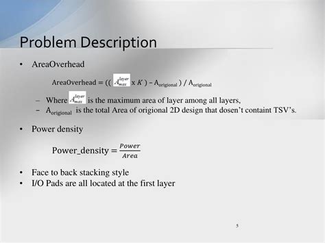 ppt a 3d ic designs partitioning algorithm with power consideration powerpoint presentation