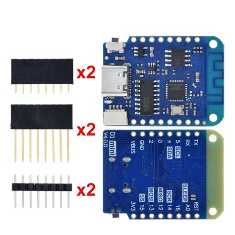 wemos d1 mini v4 0 0 type c usb wifi internet of things board based