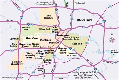 Houston Suburbs Map