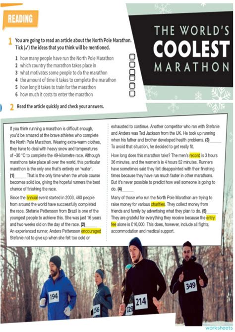 Unit 13 Reading Pag 53 Interactive Worksheet Topworksheets