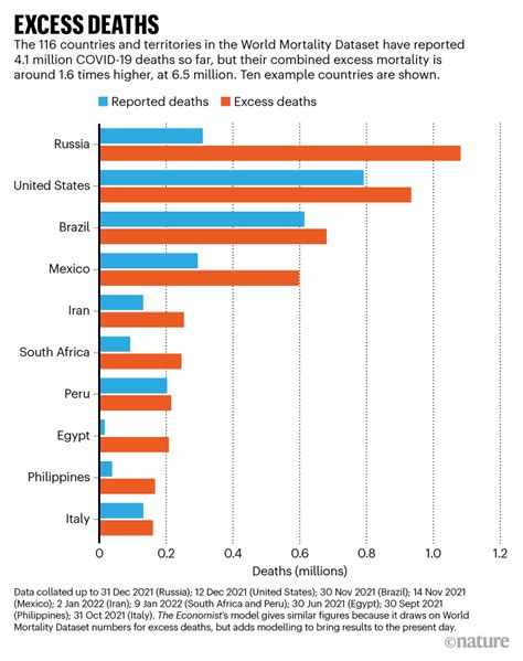 The Pandemics True Death Toll Millions More Than Official Counts