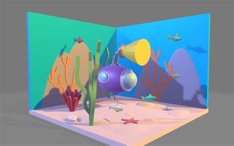 3d Design Submarine Tinkercad