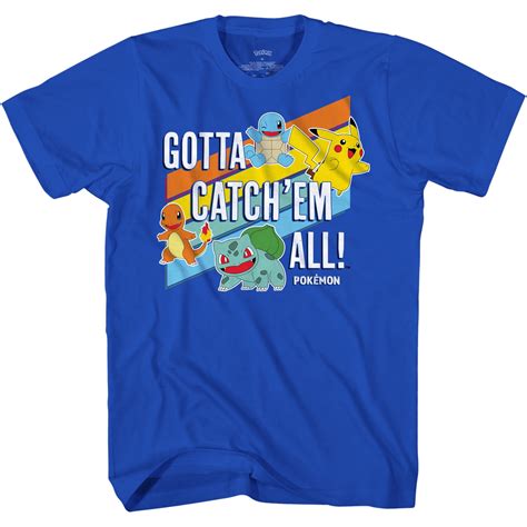 Fandom Republic Pokemon Classics Youth T Shirt Gotta Catch Em All
