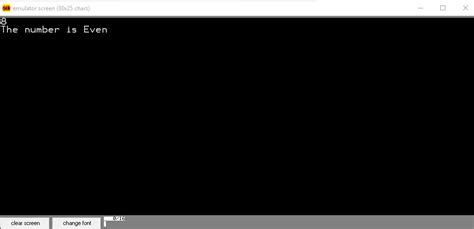 Assembly Language Program To Input An Integer From User And Display