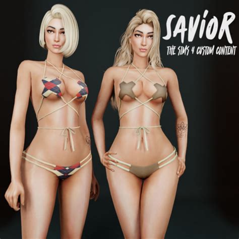 Sosofia Bikini Set And My Exclusive Cc Clothing Loverslab