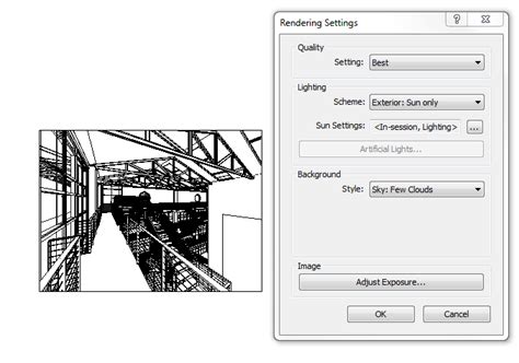 Revit Only Rendering Thin Strip Of Image Not Whole Image Autodesk Community