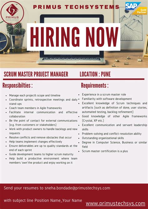 Sneha Bondade On Linkedin Projectmanager Project Projectmanagerjobs Scrummasters…