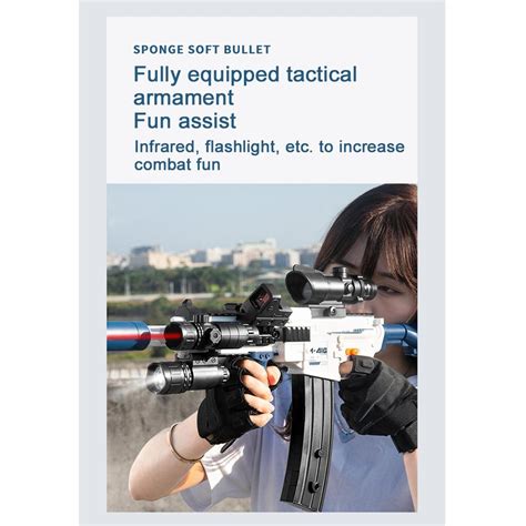 M416 Shell Ejection Soft Bullet Toy Gun Unboxing 2022 Pubg 48 Off