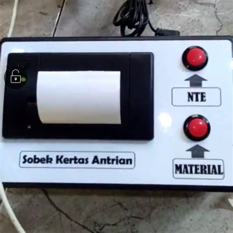 Jual Mesin Antrian Printer Antrian 2 Loket Shopee Indonesia
