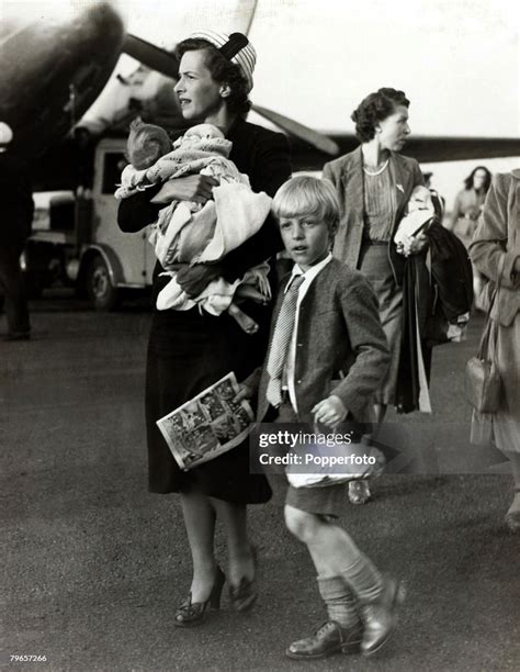 17th September 1951 Mrs Melinda Maclean The Wife Of British Diplomat