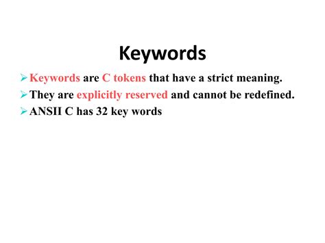 Datatypes And Variables In C Language Pptx