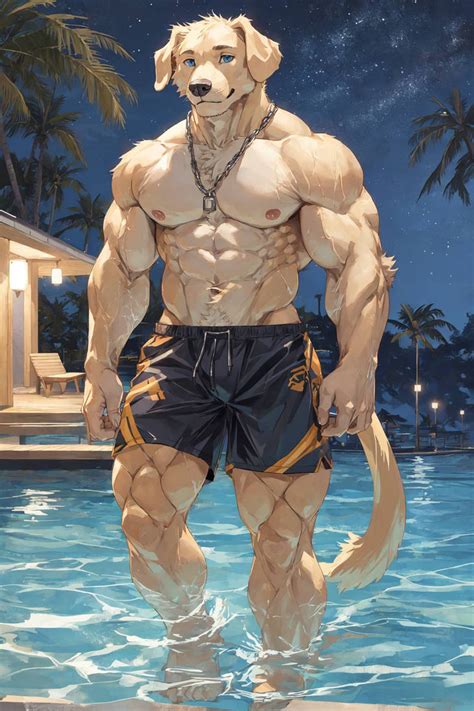 The Muscular Labrador 4 By V8 Ai On Deviantart