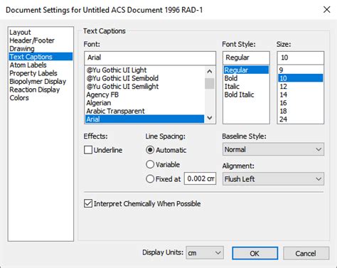 how to keep modified document settings as the default for new documents