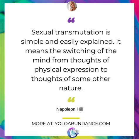 Sexual Transmutation Insight