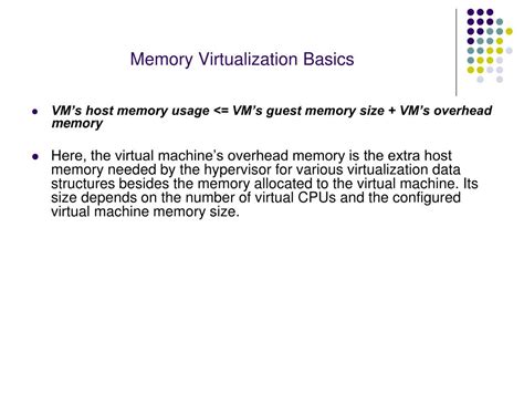 Ppt Vmware Esx Memory Management Powerpoint Presentation Free