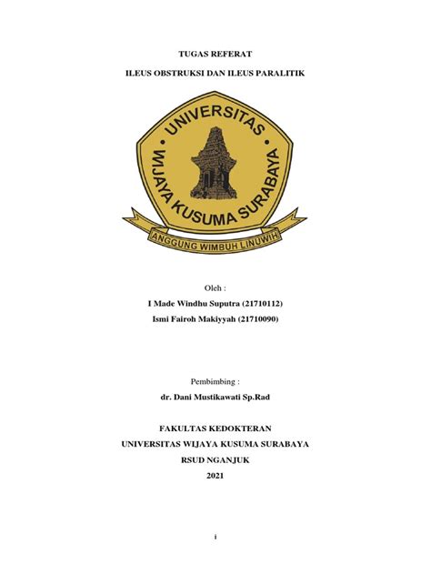 Ileus Obstruksi Pdf